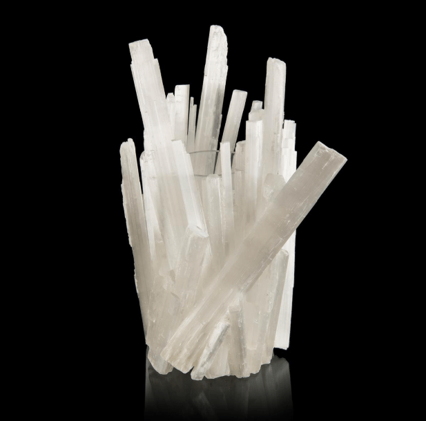John-Richard Selenite Spar Vase — Treasured Accents