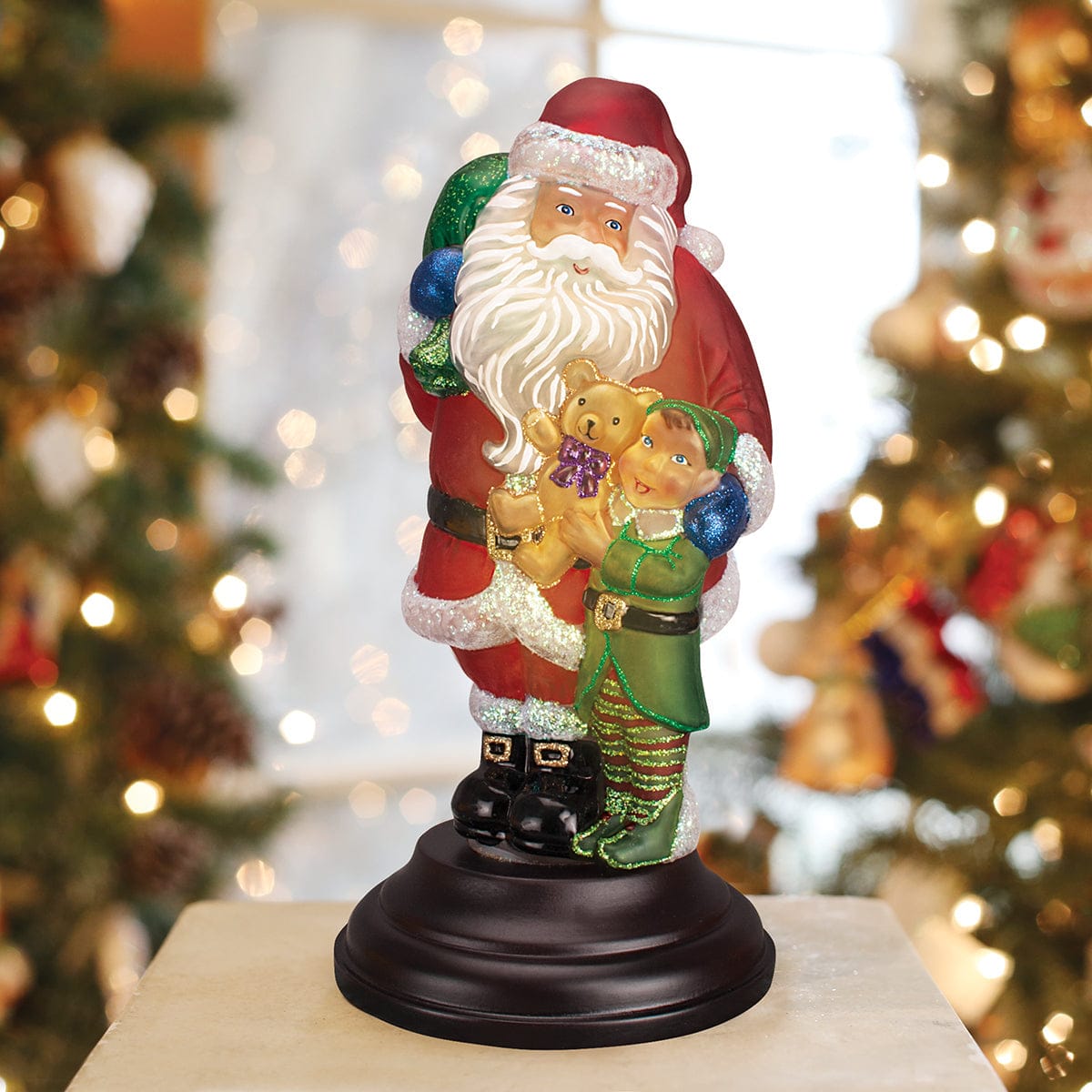 Santa's Bright-eyed Buddy — Treasured Accents
