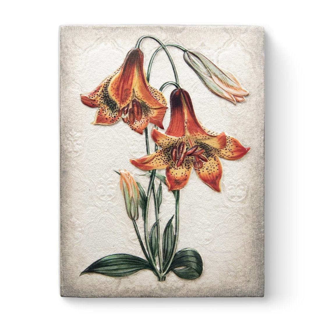 Buy Tiger Lilies Memory Block Tile - Retired by Sid Dickens Online ...